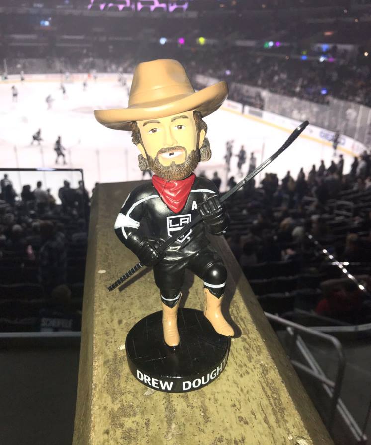 March 18, 2019 Los Angeles Kings - Drew Doughty Cowboy Bobblehead ...