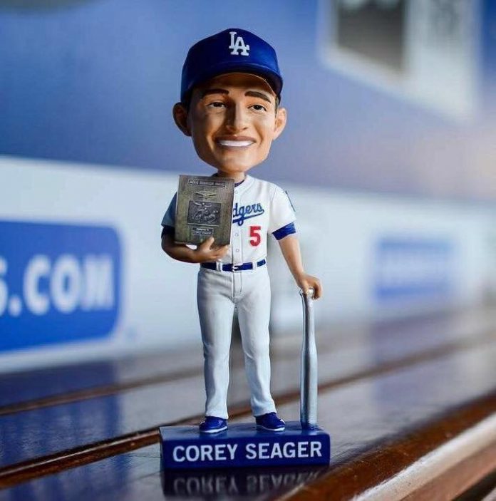 May 9, 2019 Los Angeles Dodgers - Corey Seager Bobblehead - Stadium ...