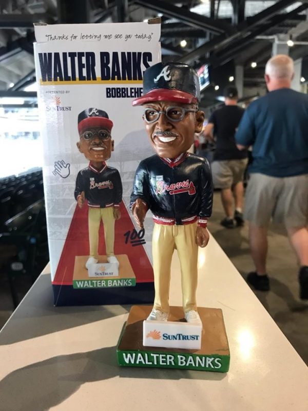 July 5, 2019 Atlanta Braves - Walter Banks Bobblehead - Stadium ...
