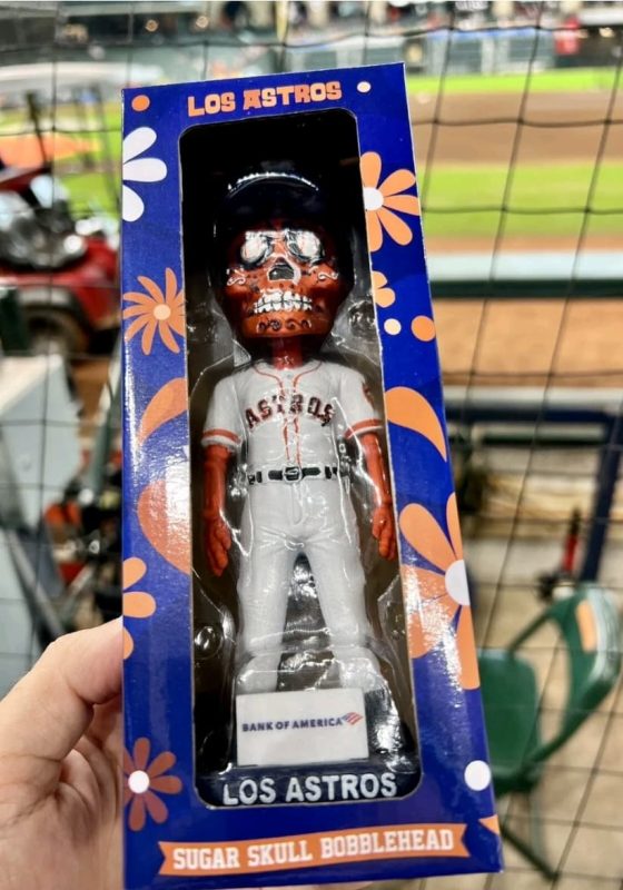 September 17, 2022 Houston Astros - Sugar Skull Bobblehead - Stadium ...