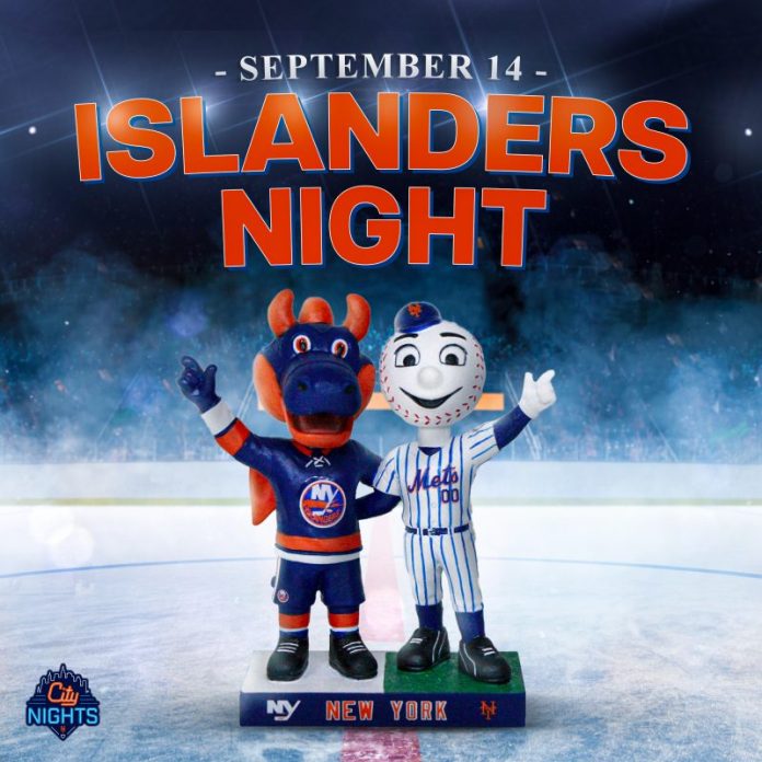 September 14, 2022 New York Mets - Sparky and Mr. Met Bobblehead ...