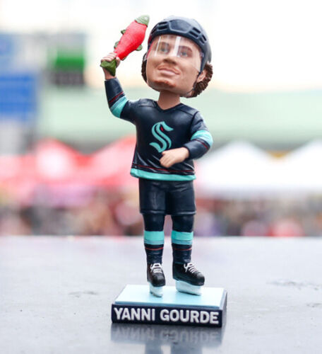 November 23, 2022 Seattle Kraken - Yanni Gourde Bobblehead - Stadium ...