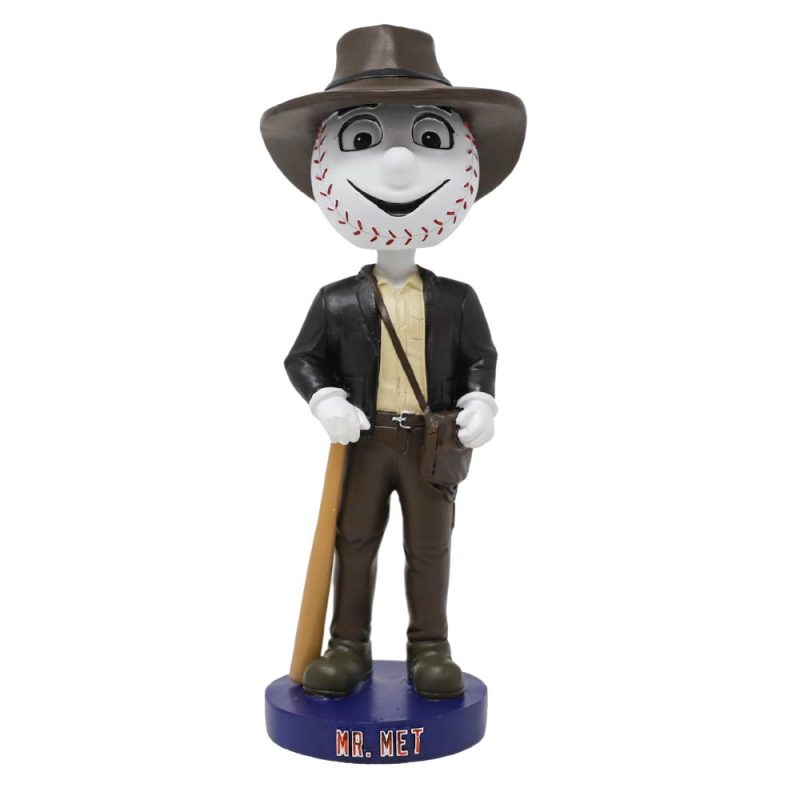 June 27, 2023 New York Mets - Mr. Met as Indiana Jones Bobblehead ...