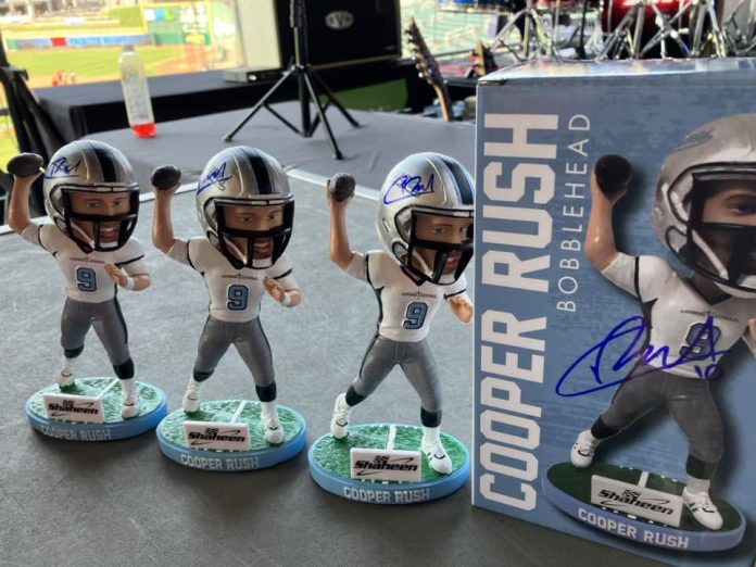 June 17, 2023 Lansing Lugnuts - Cooper Rush Bobblehead - Stadium ...