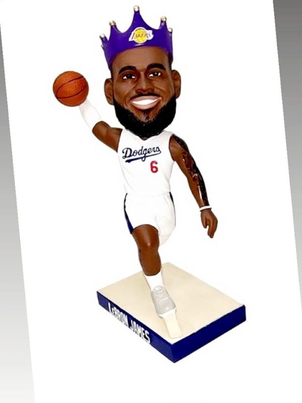 August 19, 2023 Los Angeles Dodgers - LeBron James Bobblehead - Stadium ...