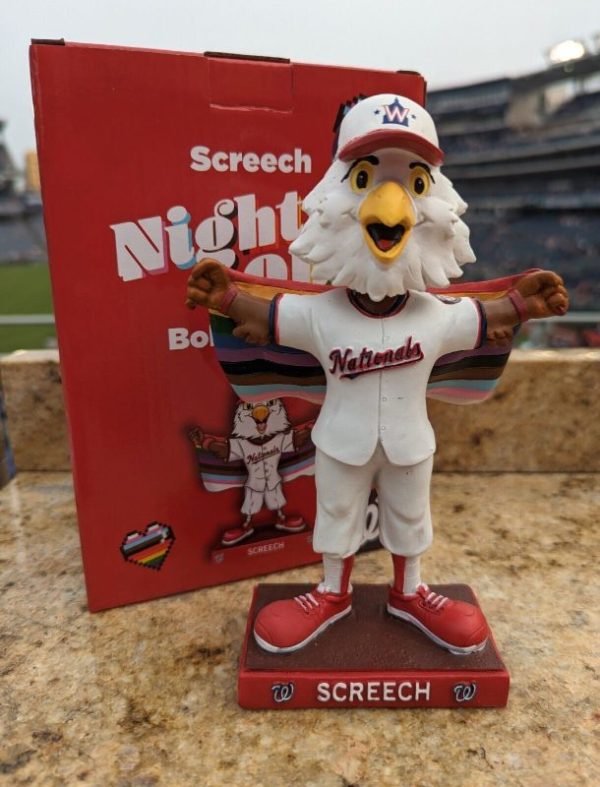 June 6, 2023 Washington Nationals - Screech Night OUT Bobblehead ...