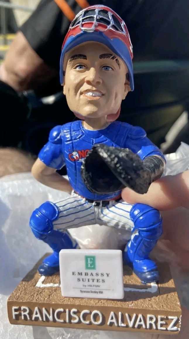 July 22, 2023 Syracuse Mets - Francisco Alvarez Bobblehead - Stadium ...