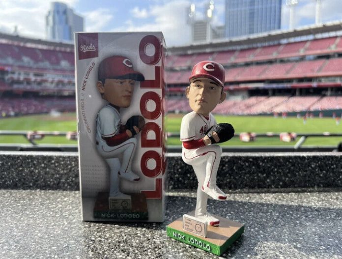 September 9, 2023 Cincinnati Reds - Nick Lodolo Bobblehead - Stadium ...