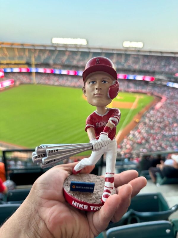 September 15, 2023 Los Angeles Angels - Trout Silver Slugger Bobblehead ...