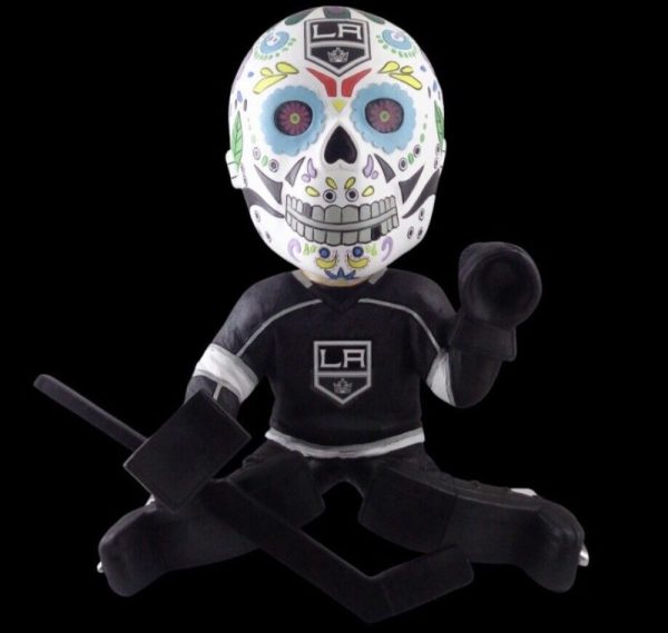 October 28, 2023 Los Angeles Kings - Sugar Skull Goalie Bobblehead ...