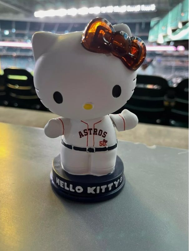 May 14, 2024 Houston Astros - Hello Kitty Bobblehead - Stadium Giveaway ...