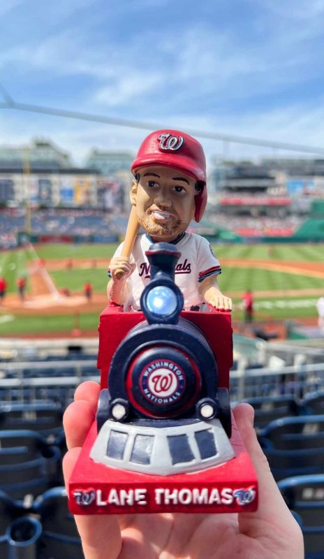 May 25, 2024 Washington Nationals - Lane "Train" Bobblehead - Stadium ...